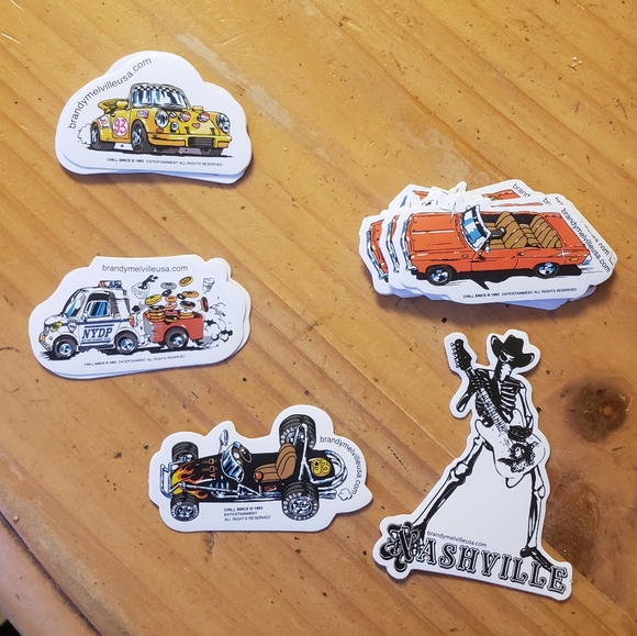 Brandy Melville | Office | Brandy Melville Tiny Novelty Stickers | Poshmark